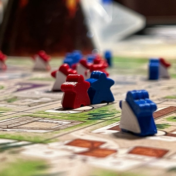 The Downfall of Pompeii Toga Meeple Upgrade - Token - Custom ...