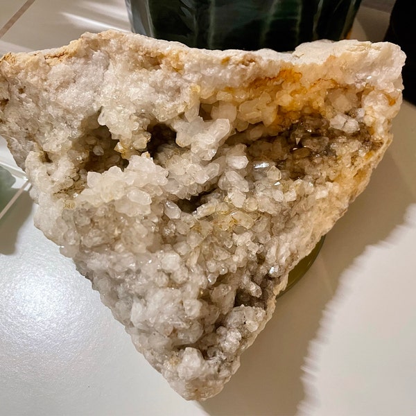 Geode Ornament - Kentucky Geode Ornament- Quartz Crystal Ornament ...