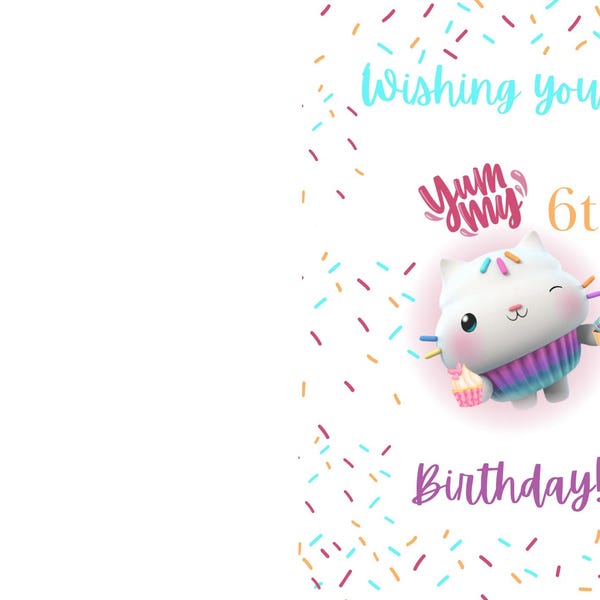 Cakey Cat Gabby Dollhouse PNG Layered Animation (SVG for Cricut) - Etsy