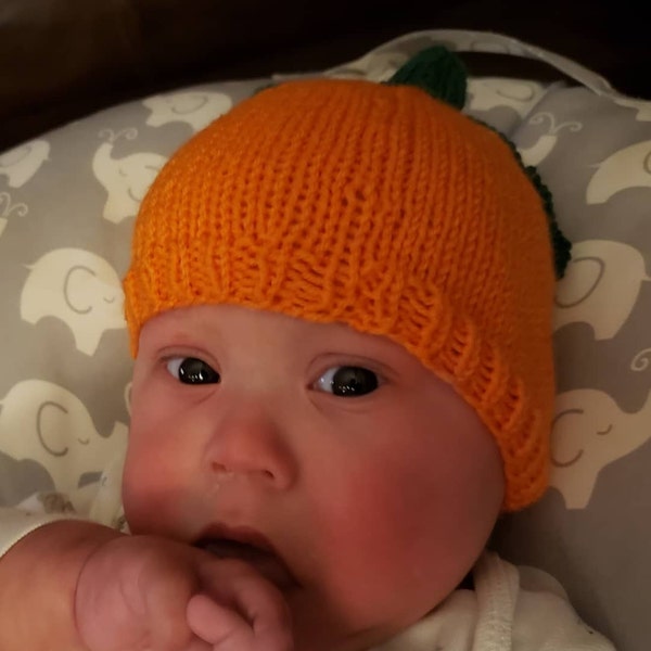 Pumpkin Hat Baby Candy Corn Hat Newborn Fall Baby Toddler Fall Hats ...