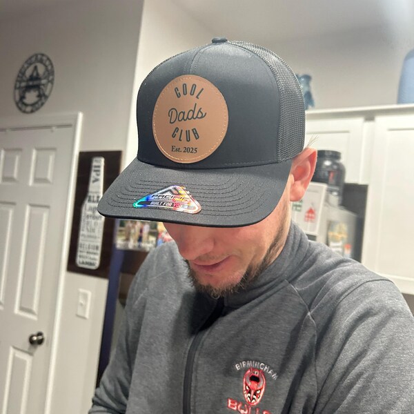Personalized Cool Dads Club Hat, Cool Dads Club Trucker Hat, Dads Club Est Hat, Gift for Dads ...
