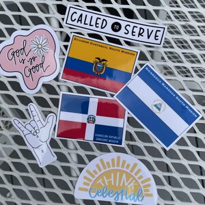 Custom Missionary Sticker Pack Book of Mormon Sticker LDS Missionary ...