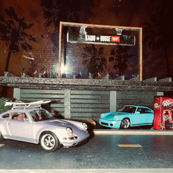 1/64 Scale Diorama Vending Machine SODA Pop Model City Accessory S ...