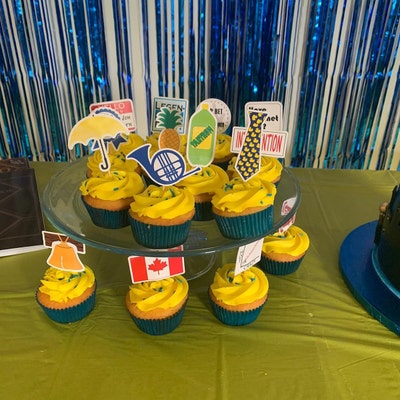 How I Met Your Mother TV Inspired Cupcake Toppershimym Party Picks TV ...