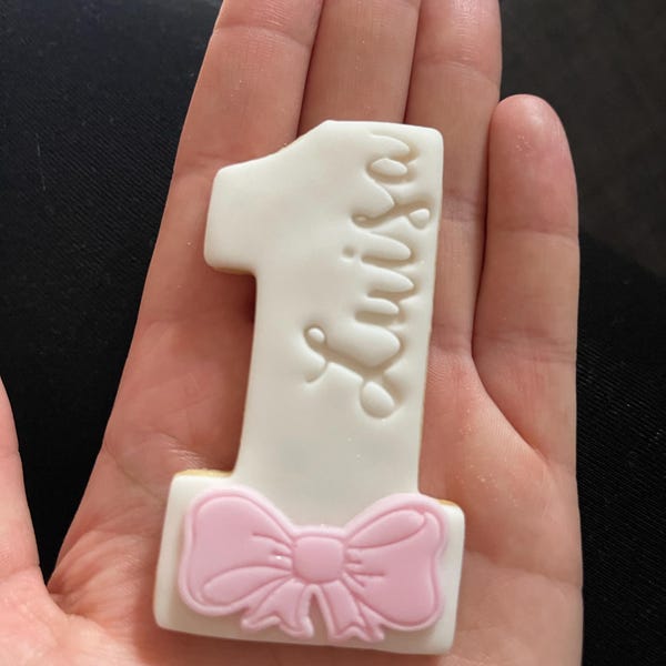 Number Iced Biscuits (any Theme) - Etsy UK