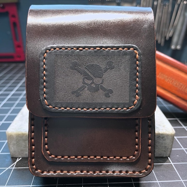 Leather Small Belt Pouch | Leather Belt Wallet | Mini Card Wallet ...