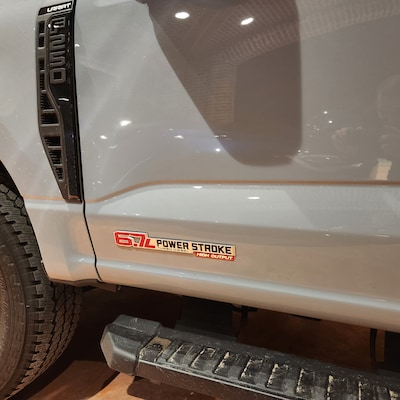 3 HIGH OUTPUT 3D Gel Badges Emblem compatible With Super Duty 6.7 ...