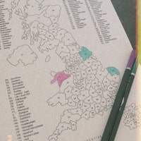 UK Postcode Sales Map, Business Sales Map, Colour in Maps, Etsy Sales ...