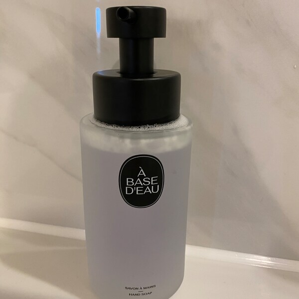 FOAM SOAP DISPENSER, Bonus: 4x Hand Soap Tablets, Stainless Steel Pump ...