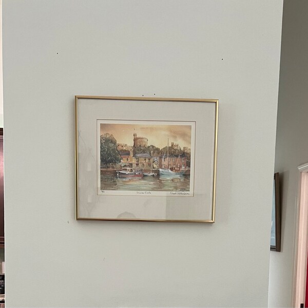 1970 Arthur Bard Oil Painting, Autumn Landscape With Squirrel - Etsy