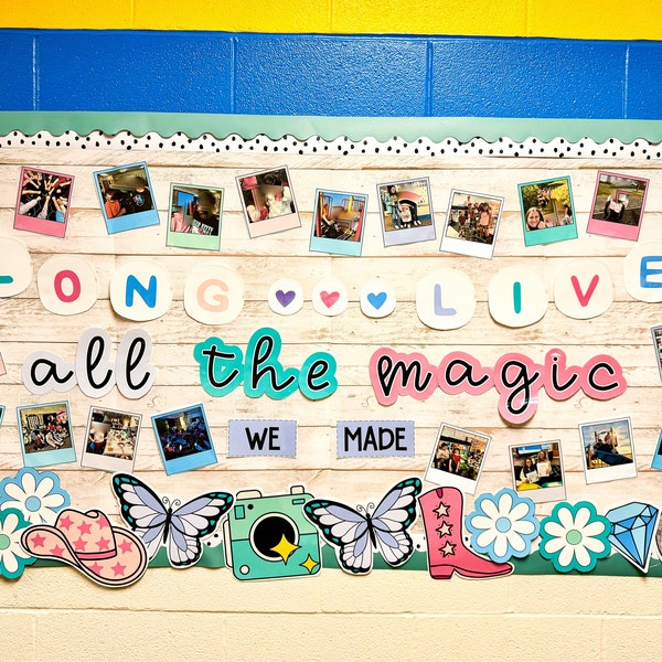 T Swift Inspired End of the Year Bulletin Board | Long Live Bulletin ...