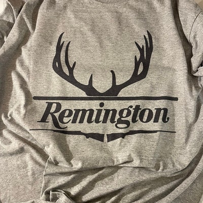 Hunting Remington Monogram Frame Antler Deer Rifle SVG Deer Remington ...