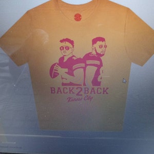 Mahomes Svg-back to Back-run It Back-kelce Svgshowtime-15-champs - Etsy