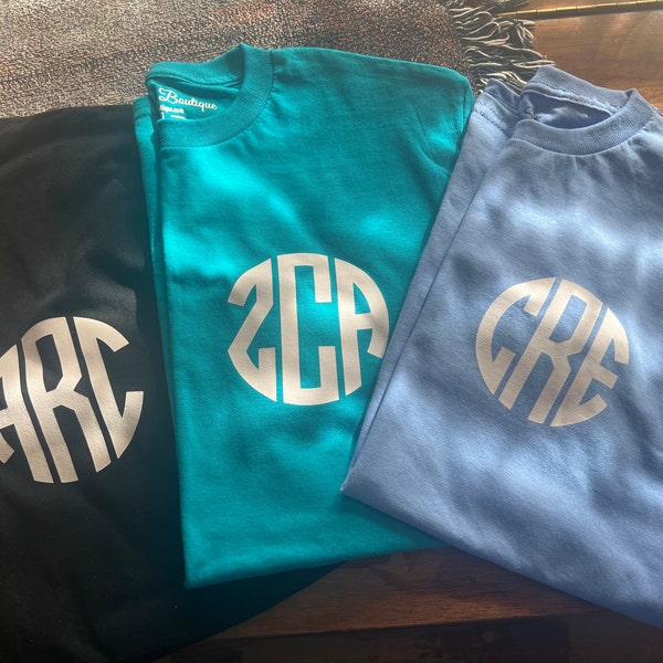 Sale! Cheap Monogrammed Shirt Monogram Unisex Tshirt Custom ...