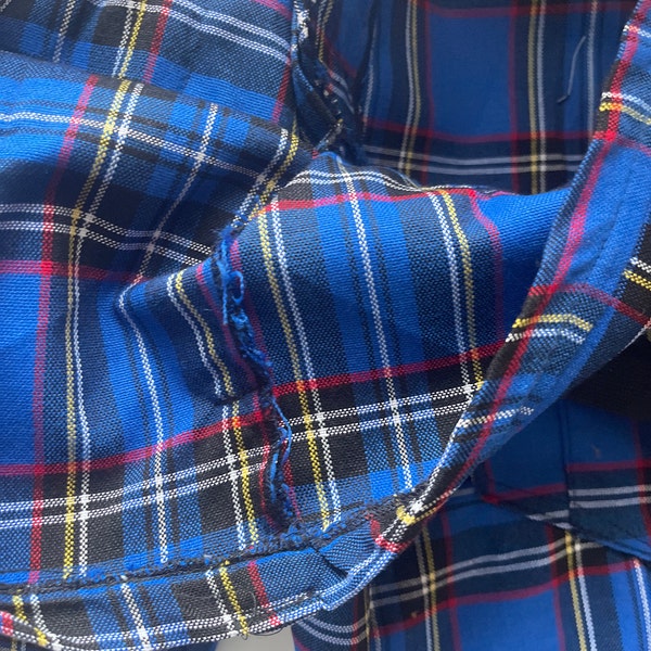 Yellow Plaid Punk Pants - Etsy