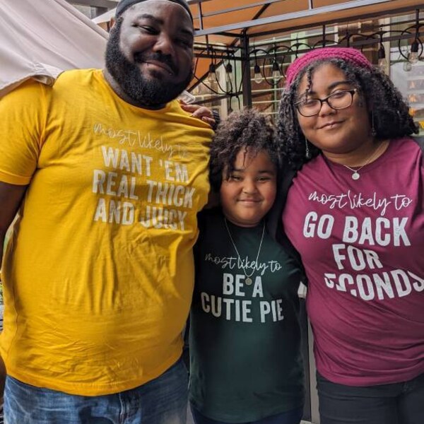 Family Thanksgiving Shirts, Most Likely To, Funny Thanksgiving Party ...
