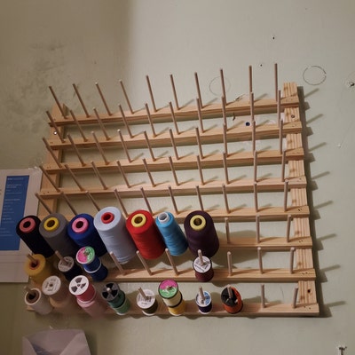 Thread Rack-serger Thread 2 1/4 In. Spacing 80 Spools - Etsy