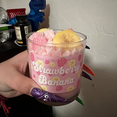 Berry Blue Candle, Blue Raspberry Candle, Cocktail Candle, Soy Wax ...