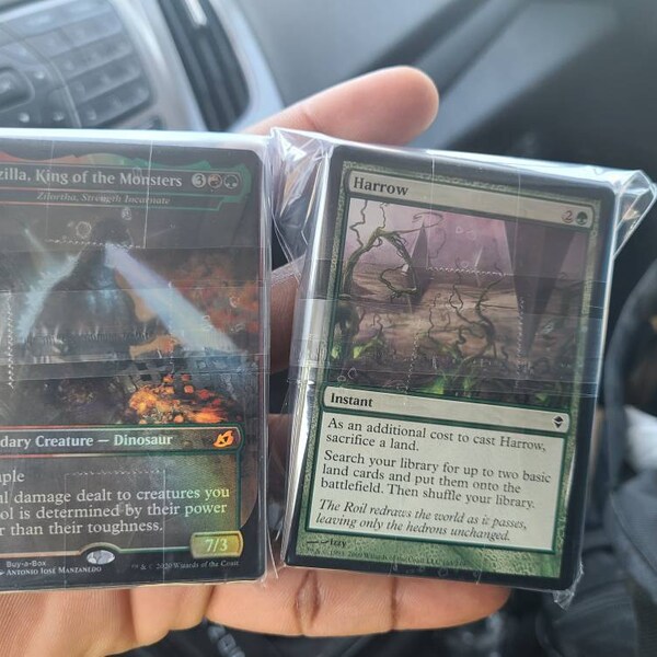 Godzilla King of the Monsters-100 Card Edh/commander Deck-mtg-mythics ...