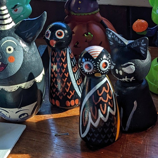 Cryptid Peg Dolls - Etsy