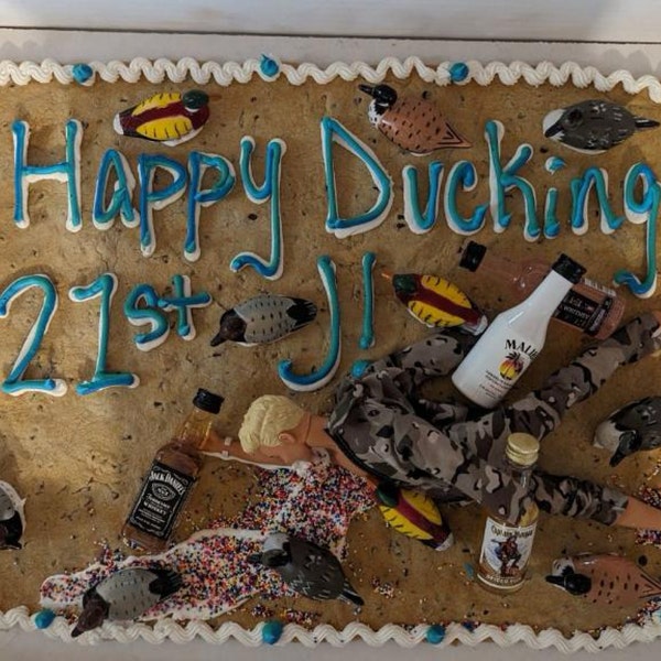 MALLARD DECOY DUCKS Cake Topper / Outdoor Hunting Themed Wedding Cake ...