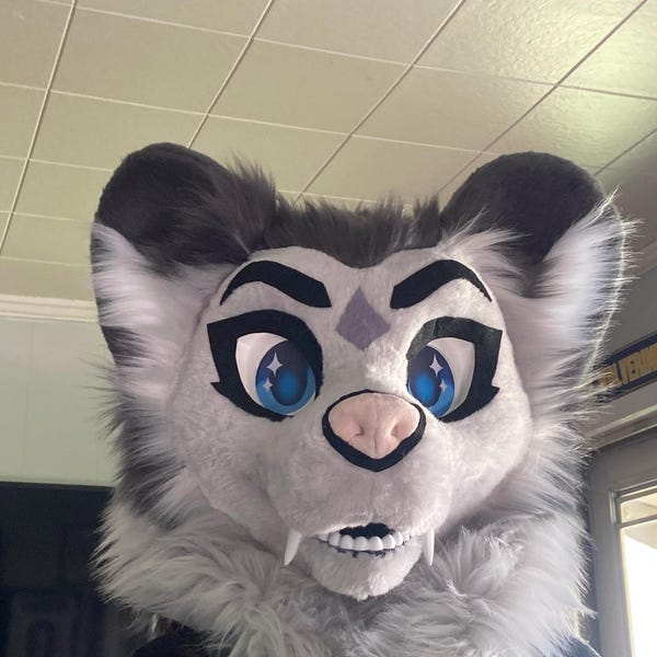 Premade Steampunk Wolf Fursuit Mini Partial - Etsy