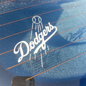 Los Angeles Dodgers Sugar Skull Vinyl Decal - Etsy