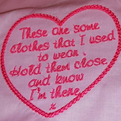Digital Memory Heart Machine Embroidery Design 2 Sizes - Etsy