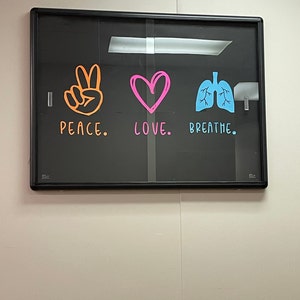 Bulletin Board Kits School Teachers DIY Kit peace Love - Etsy Canada