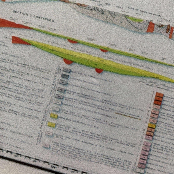 Texas Geology Map - Topographical Relief Wall Art Poster, Unique Home ...