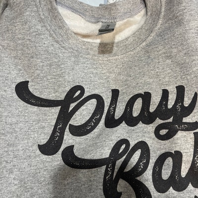 Play Ball Shirt, Baseball Tee, Vintage Retro Design, Softball, Tee Ball ...