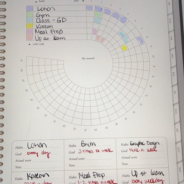 ADHD Student Planner | Notion Template | All in One Planner | ADHD ...