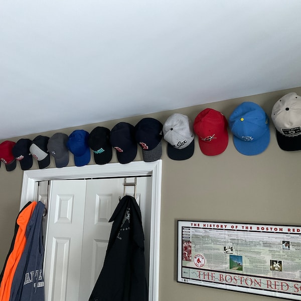 White Hat Hanger, Baseball Cap, Cowboy Hats (10 Pack) - Etsy