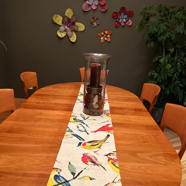 13 X 70 Rifle Paper Co Wildwood Collection Mint Floral Table Runner ...