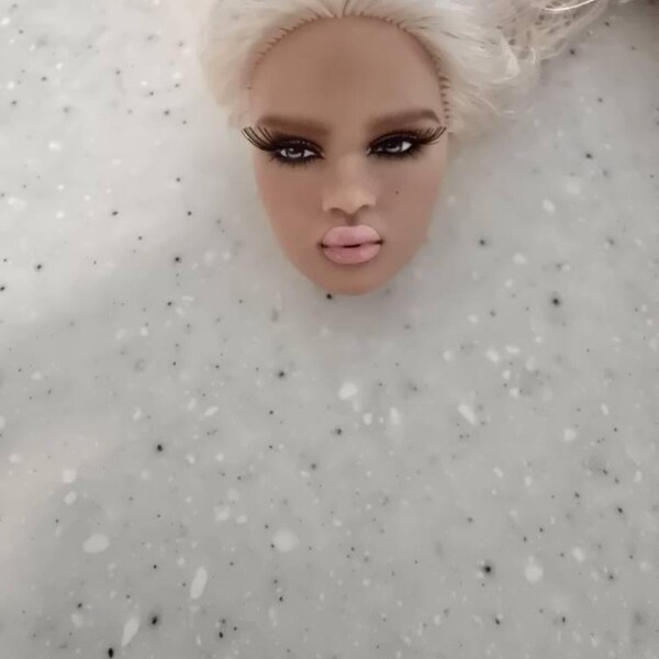 Paperark - DOOARE - DOLL BODY ( Without Head ) 1/6 Ooak Blythe Monster ...