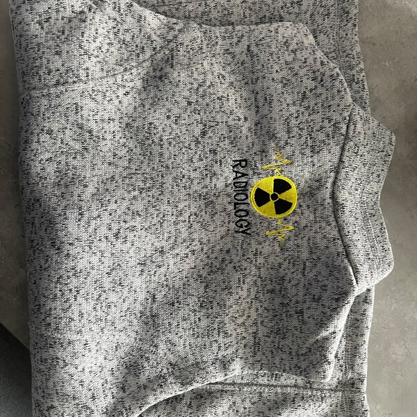 Personalized Skeleton X-ray Fleece Jacket, Radiology, Occupational ...