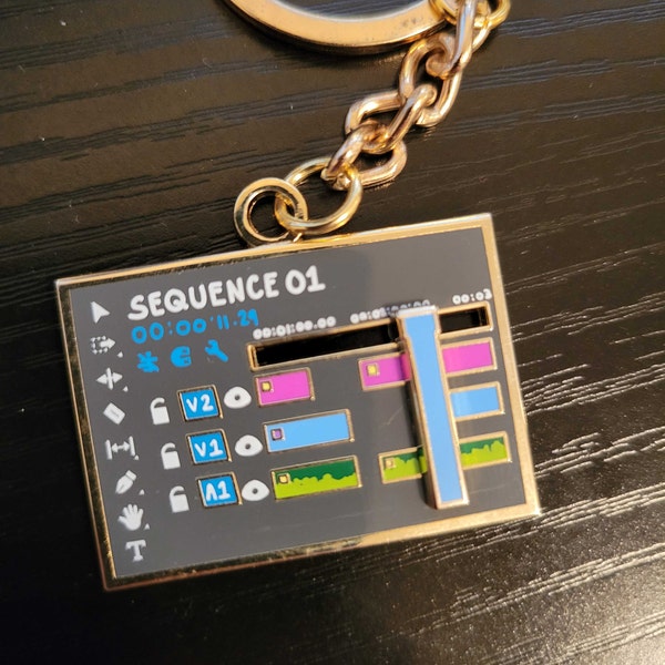 MOVABLE Film Slate Enamel Pin (blank) - by Chloe Cruz - Etsy
