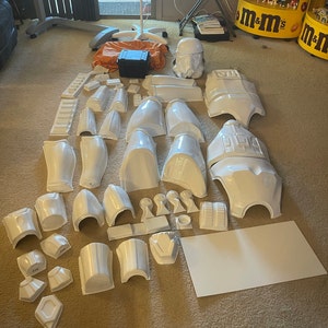 Star Wars Stormtrooper Armor Kit Idealized Version Glossy ABS - Etsy
