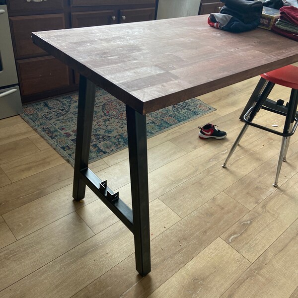 The Haven Full-frame Table Base H-shaped Leg Dining, Counter and Bar ...