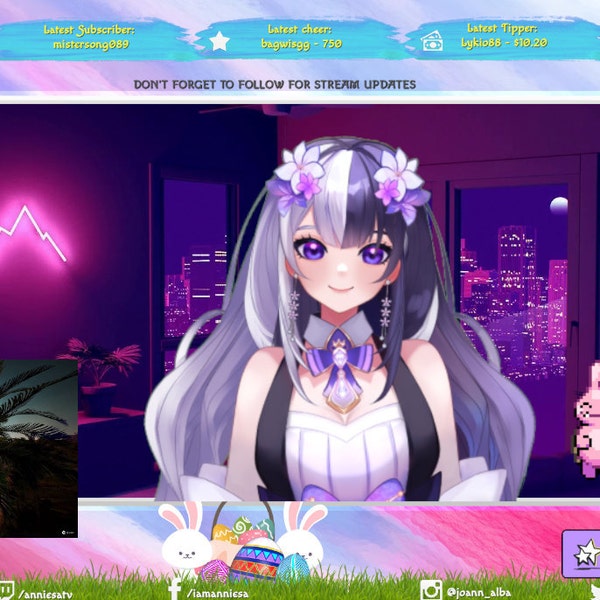 Live2d Vtuber Model for Commercial Use! Gemini the Zodiac Vtuber (ready ...