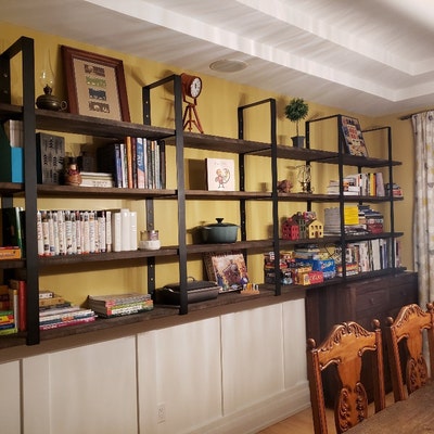 Multi Level Metal Shelf Bracket wall Bracket, Open Shelving Bracket ...