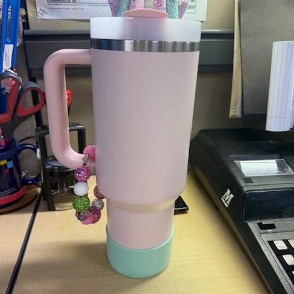 Halloween Stanley Boot | Checker Tumbler Accessories Black Purple ...