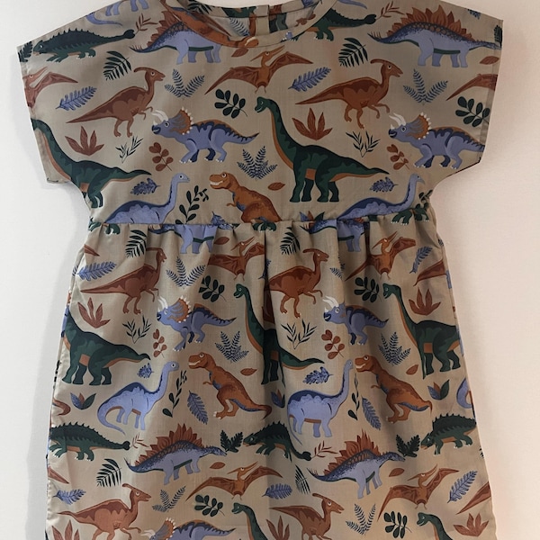 PDF Sewing Pattern for Tunic Dress Jacky. Summer Dress With Short ...