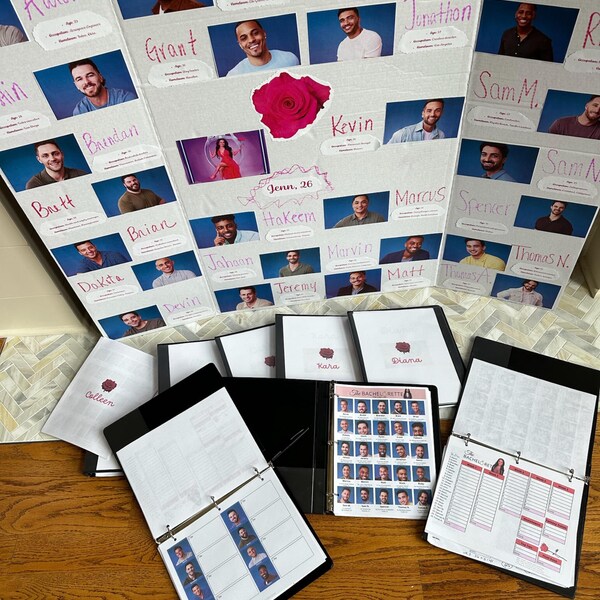 The Bachelor Bracket | Season 29 | Bachelor Fantasy League Printable ...