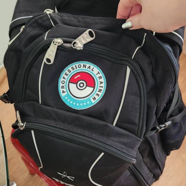 Pokemon Professional Trainer Iron on Patch - Etsy