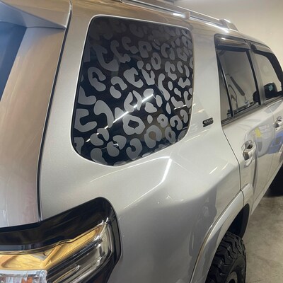 Fits 2010-2022 Toyota 4runner Leopard Cheetah Print 3rd Rear Window ...