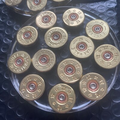 Shotgun Cartridge Coaster Handmade Unique Shooting Gift, Country ...