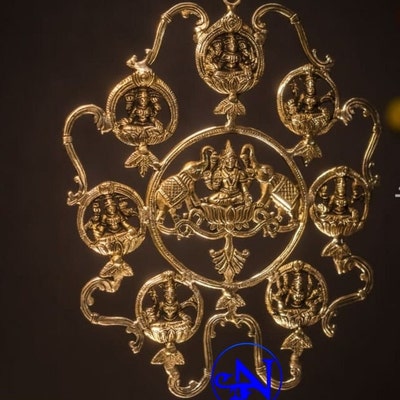 Round Krishna With Tree Indian Metal Wall Art Home Decor - Etsy