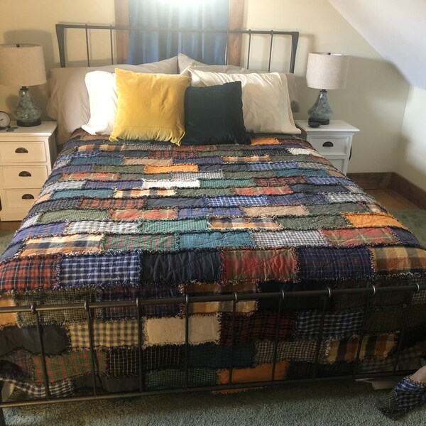 Yellowstone’s Beth Dutton Inspired Pieced Patchwork Handmade Bed Quilt ...