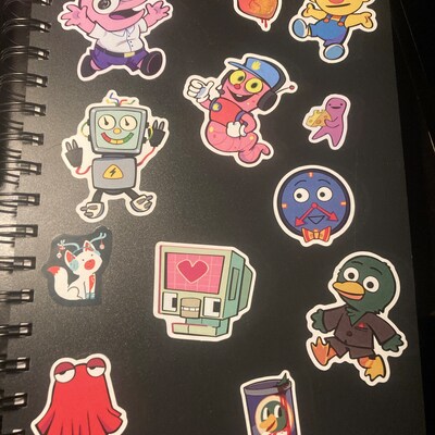 Dont Hug Me Im Scared DHMIS Die Cut Vinyl Sticker Sheet 6.5 X 5.5 10 ...